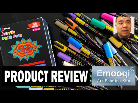 Emooqi Acrylic Paint Pen Reviews, Signing Comic books for DC Comics, Marvel and IDW Publishing