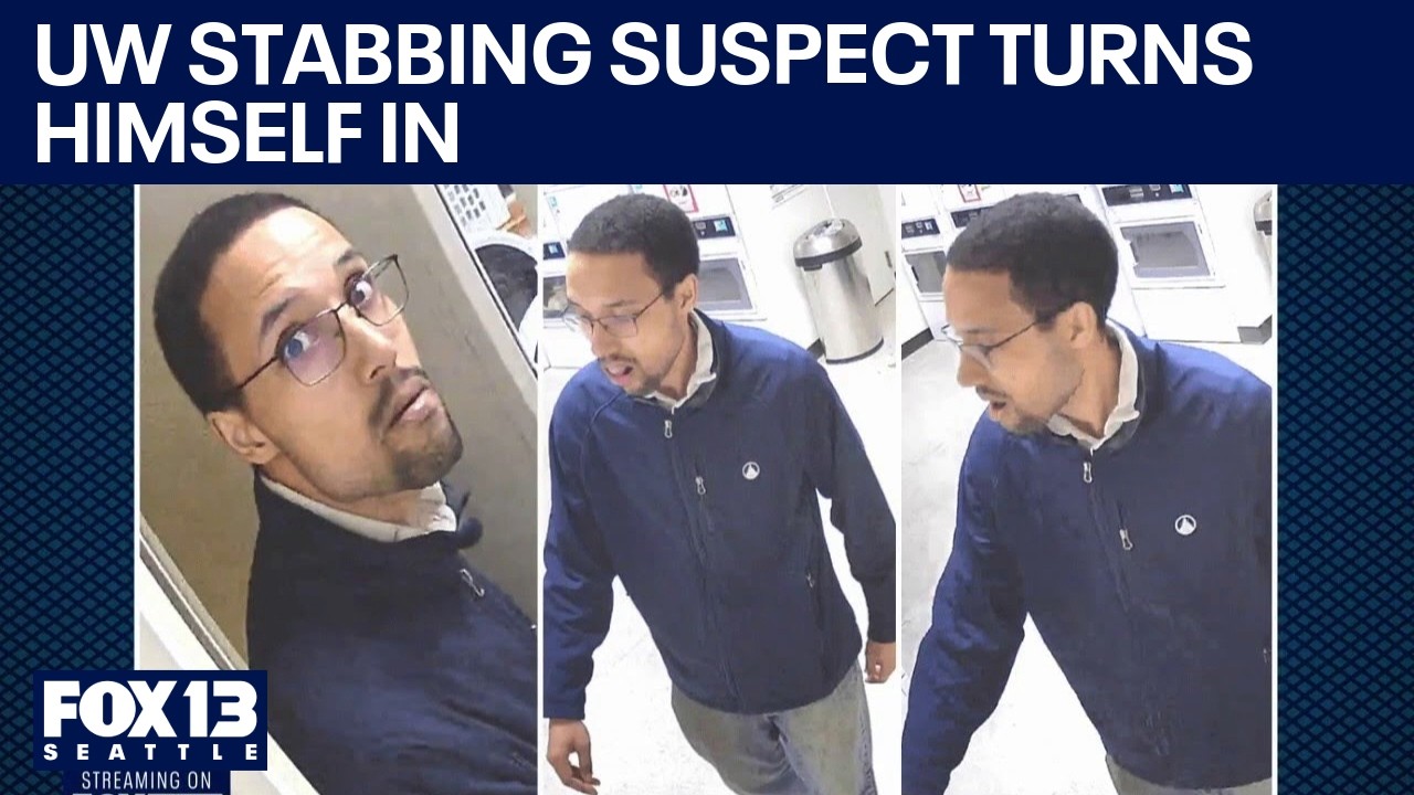 UW stabbing: Suspect reportedly turns himself in after deadly attack on student