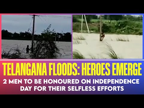 Telangana floods: Power employees hailed for putting their lives on the line to restore electricity