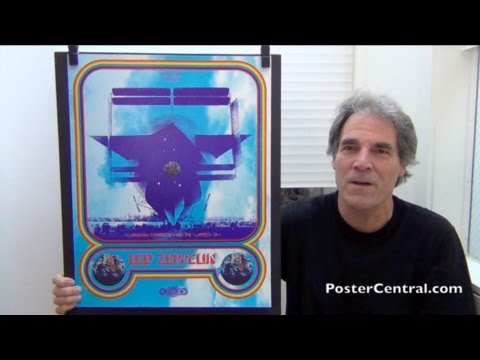 Led Zeppelin 1970 Concert Poster – Phoenix AZ Coliseum | PosterCentral.com