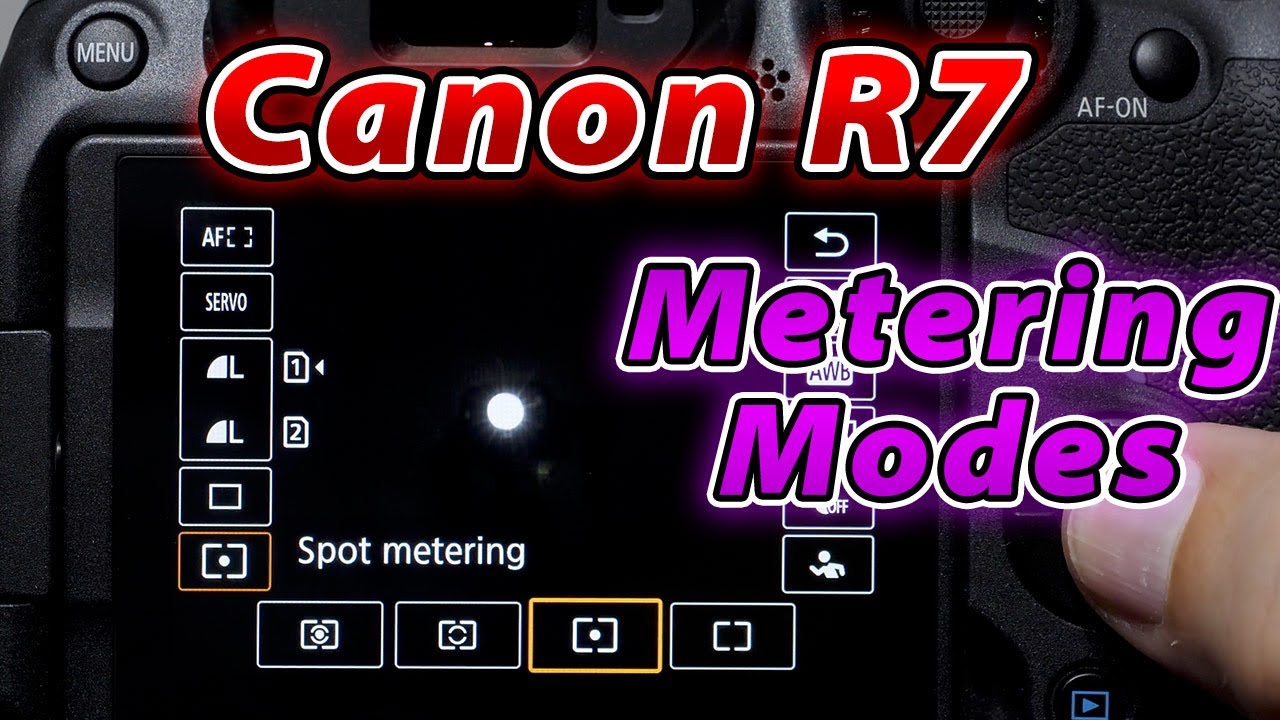 Canon R7 Metering Modes Tutorial