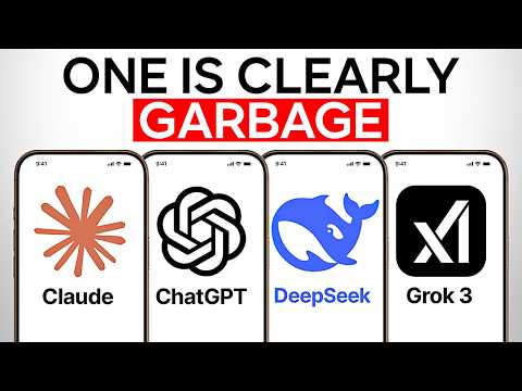 Grok 3 VS ChatGPT vs DeepSeek VS Claude: Who Wins?