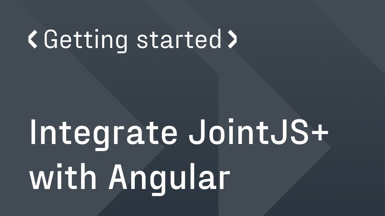 How to integrate JointJS+ with Angular