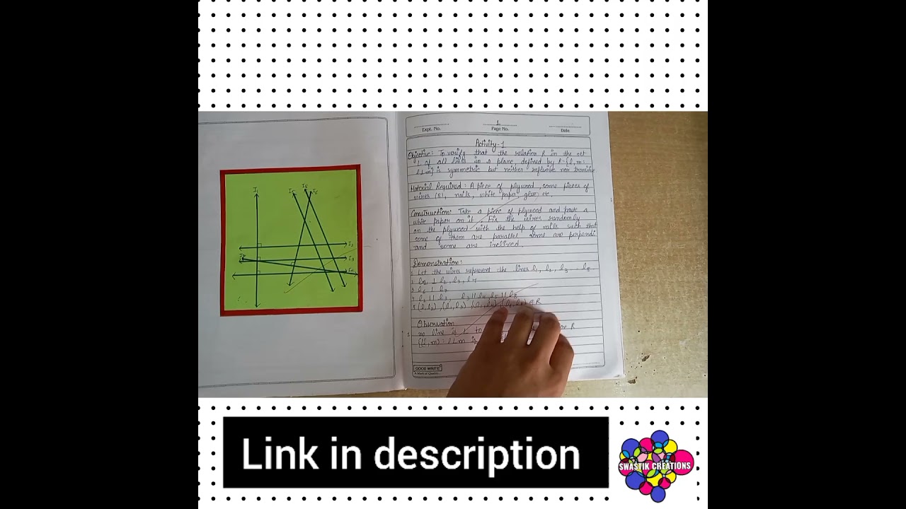 class 12 maths activity file