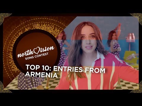 TOP 10: Entries from Armenia 🇦🇲 | North Vision Song Contest