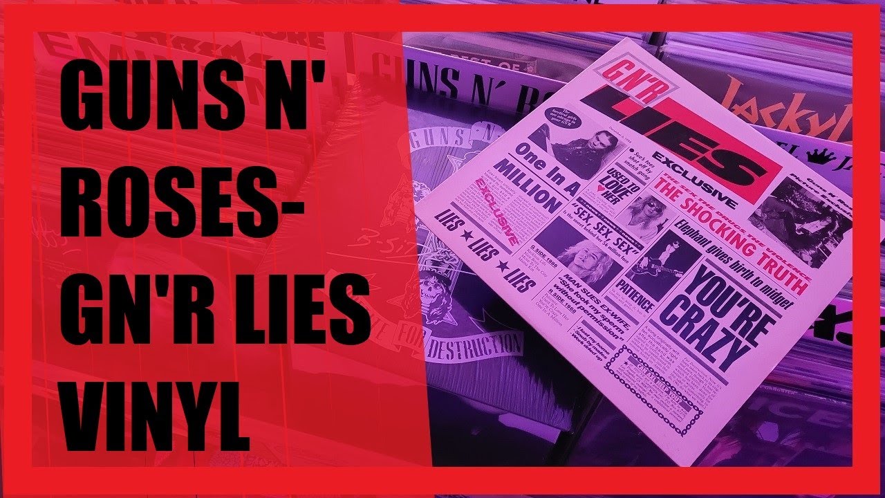 Guns N' Roses - GN'R Lies and B-Sides EP Vinyl Pressings