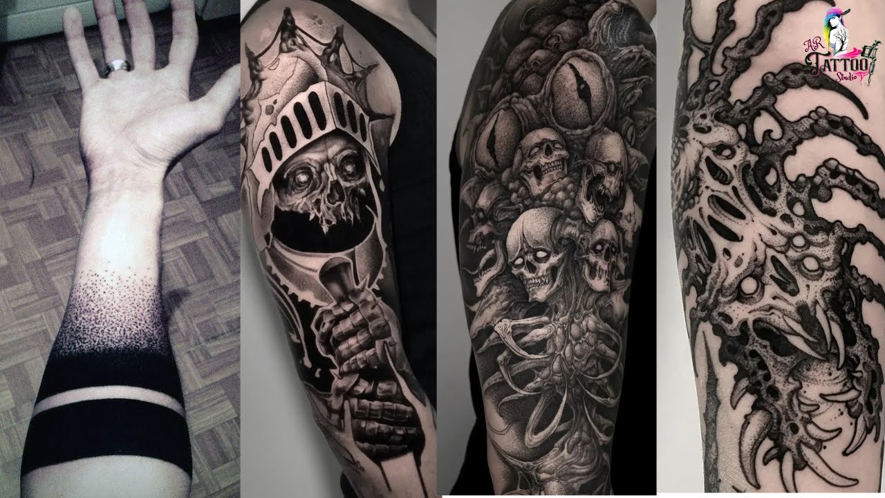 Blackwork Tattoo Designs 2025 | Detailed Blackwork Tattoo Ideas for Men | Blackwork Tattoos Identity