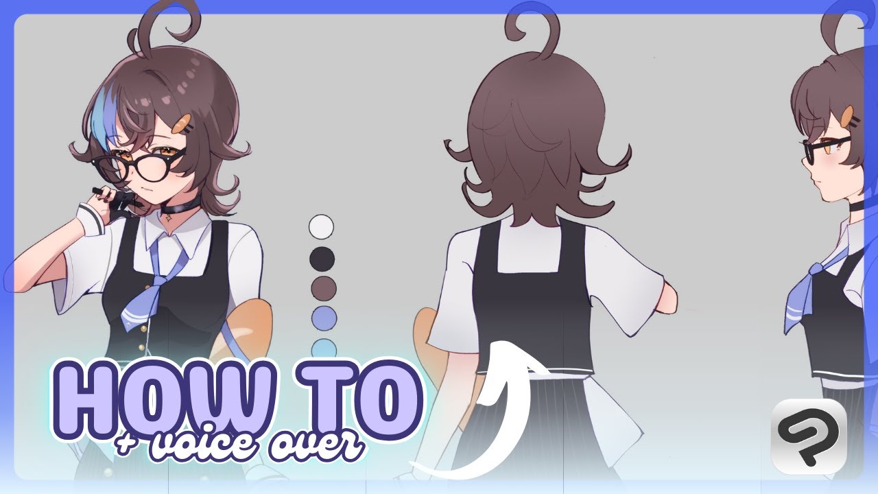 Making My OC's Reference Sheet 【SPEEDPAINT + TUTORIAL】