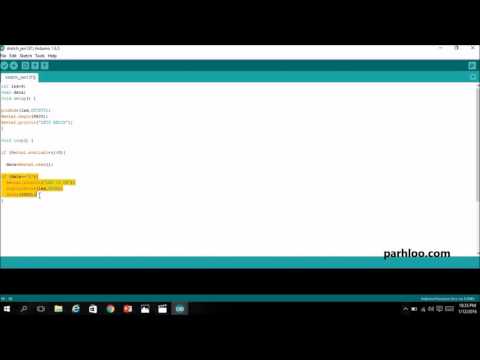 3.2 Controlling an LED using android phone Via Bluetooth - Arduino ...