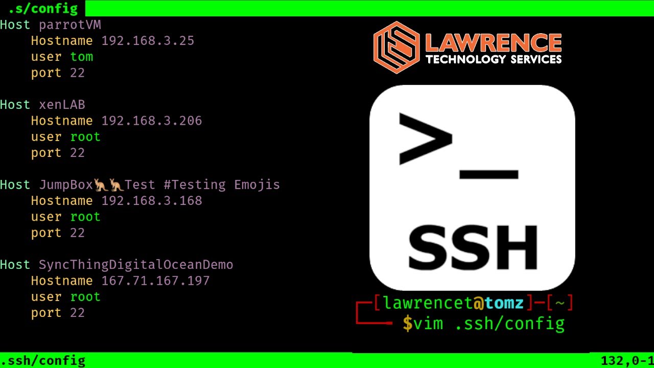 How To Setup an SSH Config File