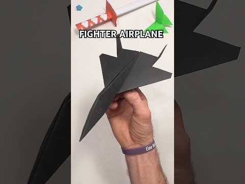 EASY PAPER SU-57 JET FLY REALLY FAR TUTORIAL | HOW TO MAKE A COOL PAPER PLANE STEP BY STEP