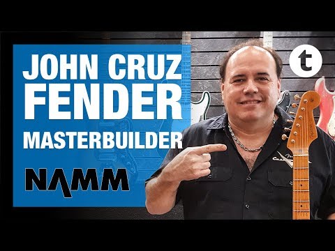 NAMM 2019 | John Cruz Interview | Fender Custom Shop | Thomann