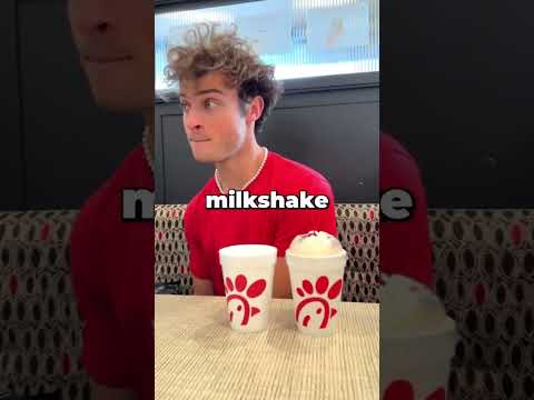 $2 MILKSHAKE VS CHICK-FIL-A 😱 - #shorts