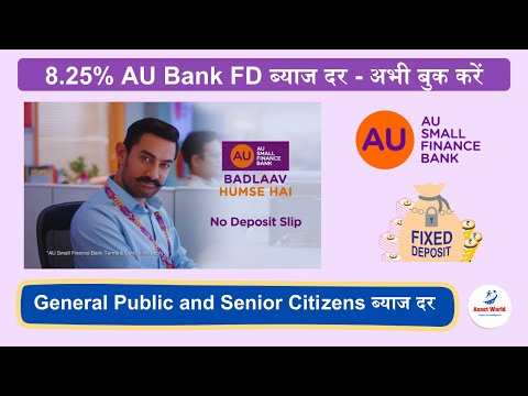 au small finance bank fixed deposit