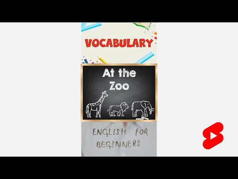 Zoo Animals | Learn English | Names of Animals | Learning the Different Names of the Animal Kingdom