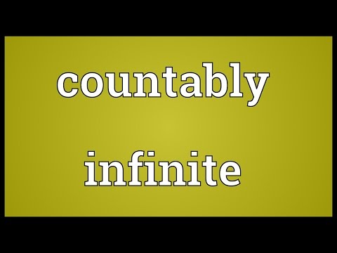Countably infinite Meaning