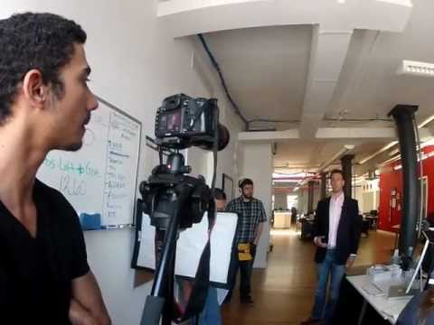 GoPro footage of NYC Online Video Marketing, Maxymiser video shoot in SOHO, website sales videos