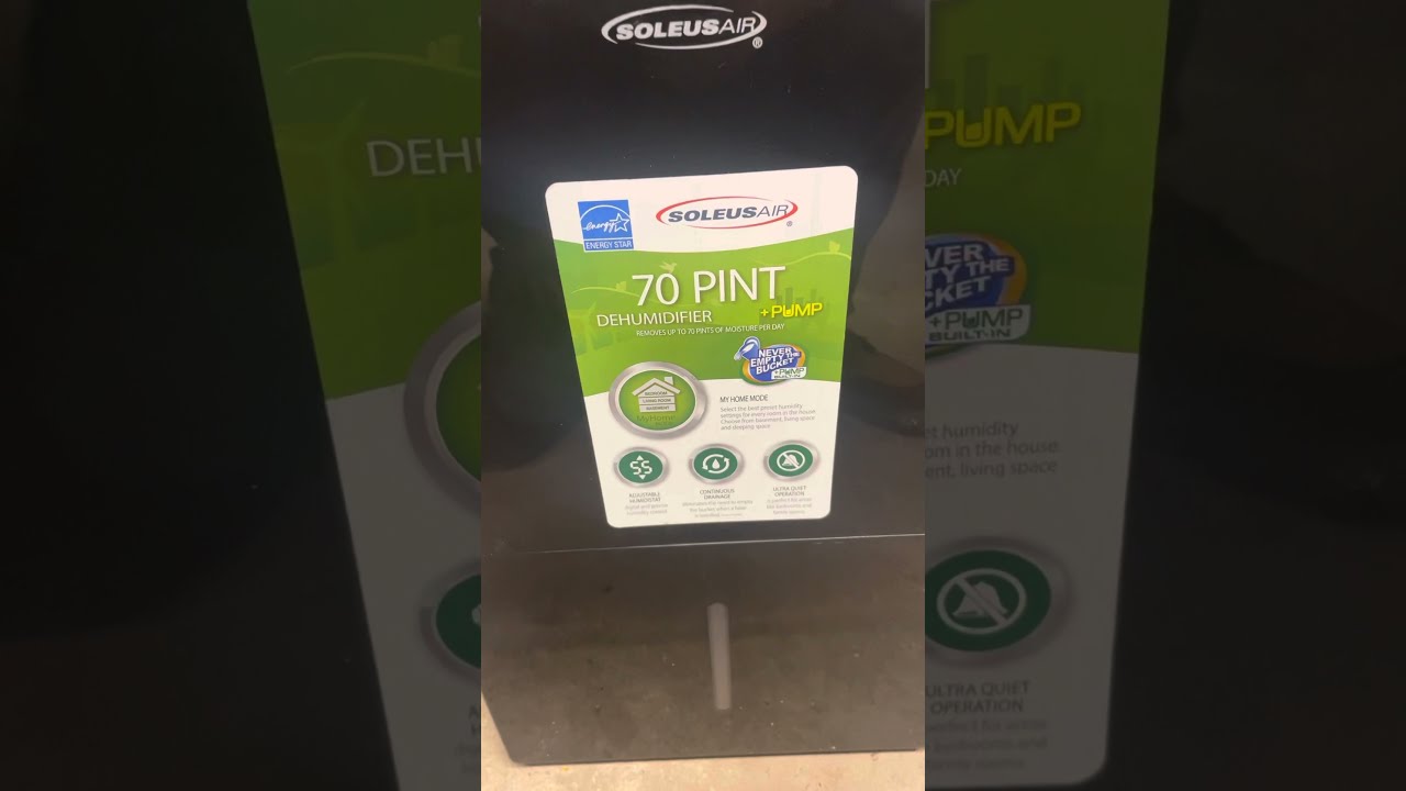 Soleus Dehumidifier How To Fix/DIY  E9 Code not pumping, walkthrough Maintenance drain water leaking