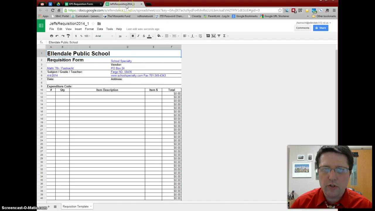 Requisition Process Instructions