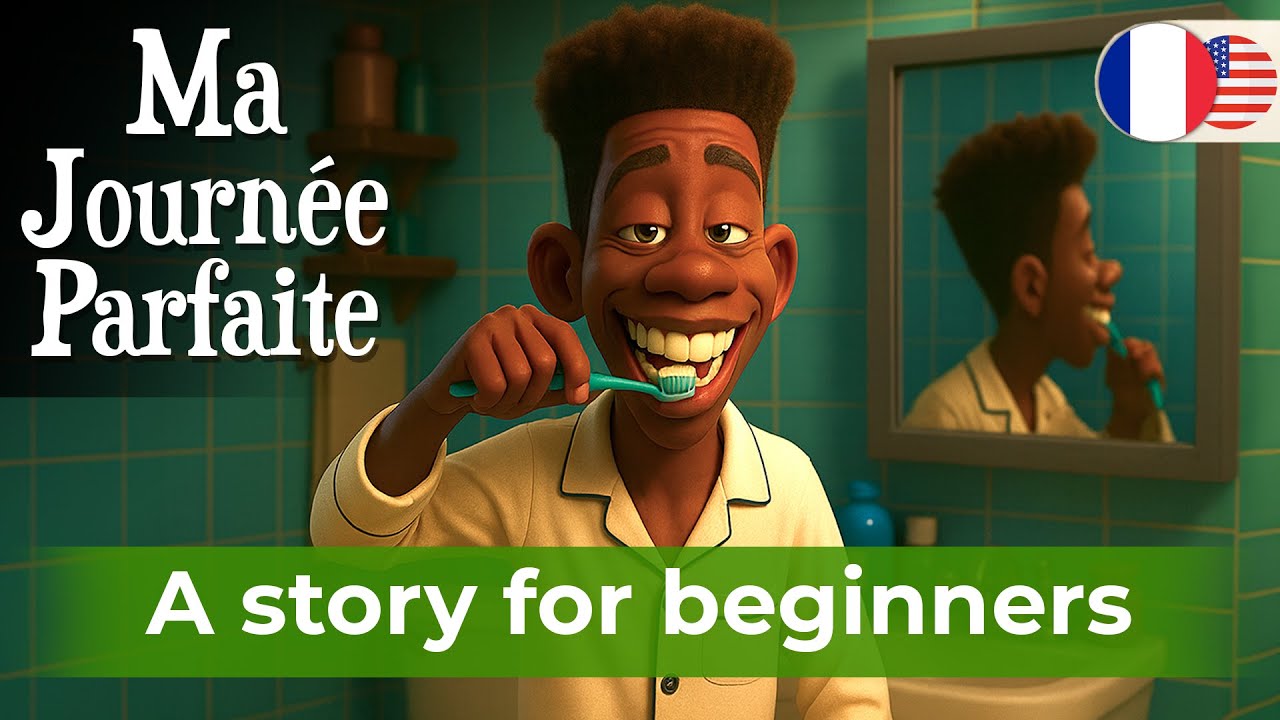 Very Simple French Story for Beginners (A1–A2) - My perfect day
