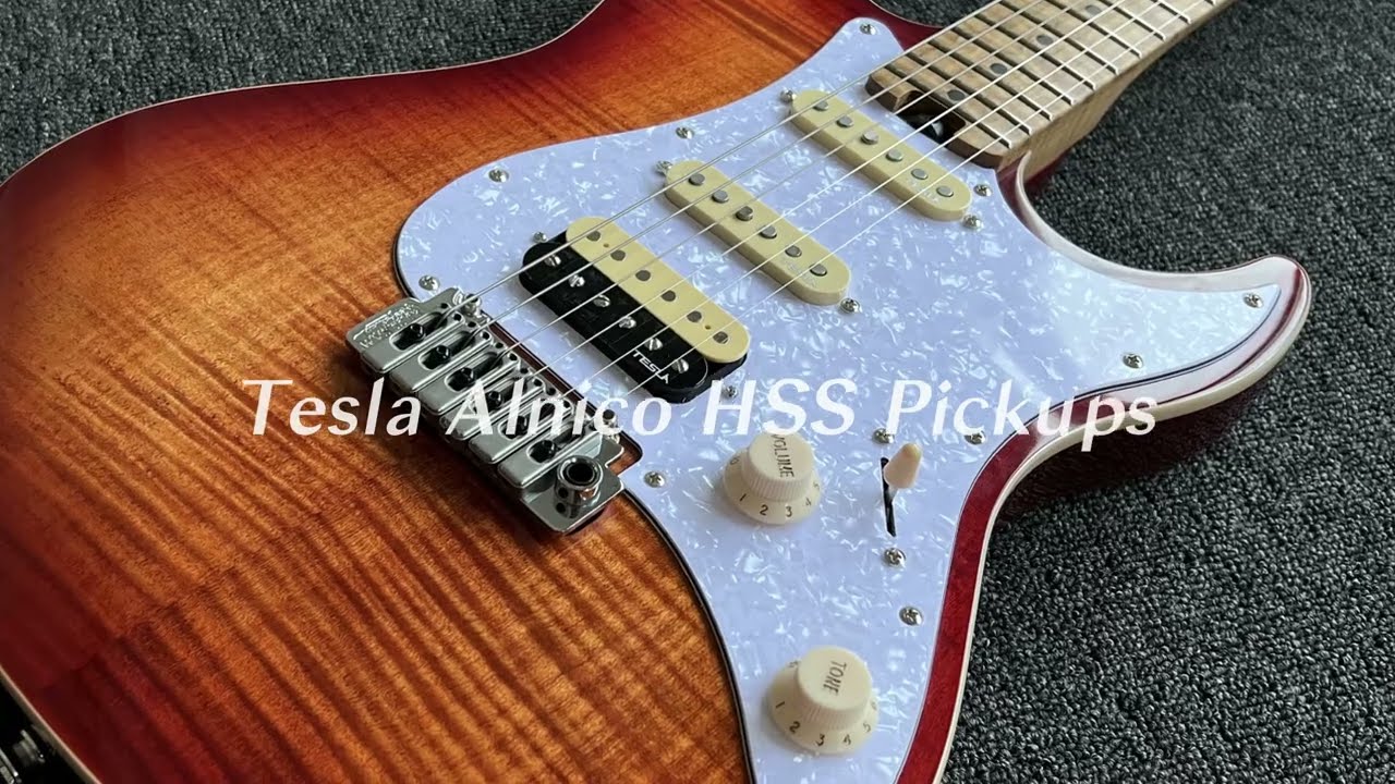 Unveil the latest electric guitars. New Masterpiece MST-90 Pro presented by McCartney Pro-guitars！
