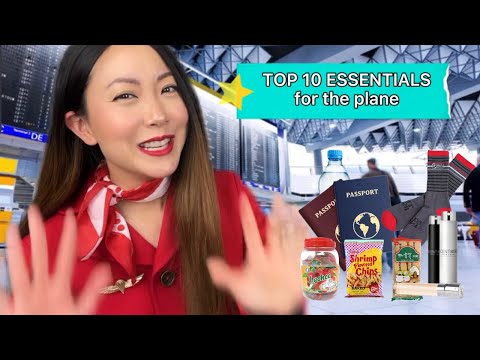 10 ESSENTIALS TO BRING ONTO YOUR NEXT FLIGHT ✈️