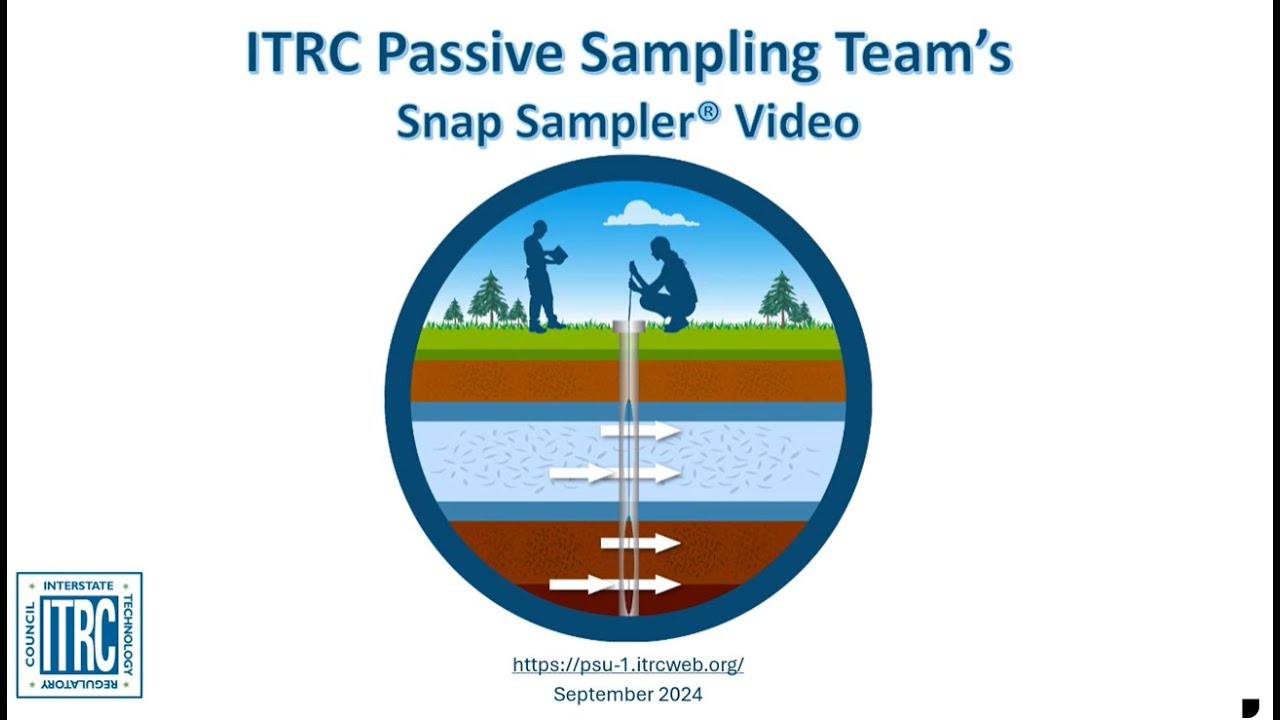ITRC Snap Sampler Passive Sampling Technology