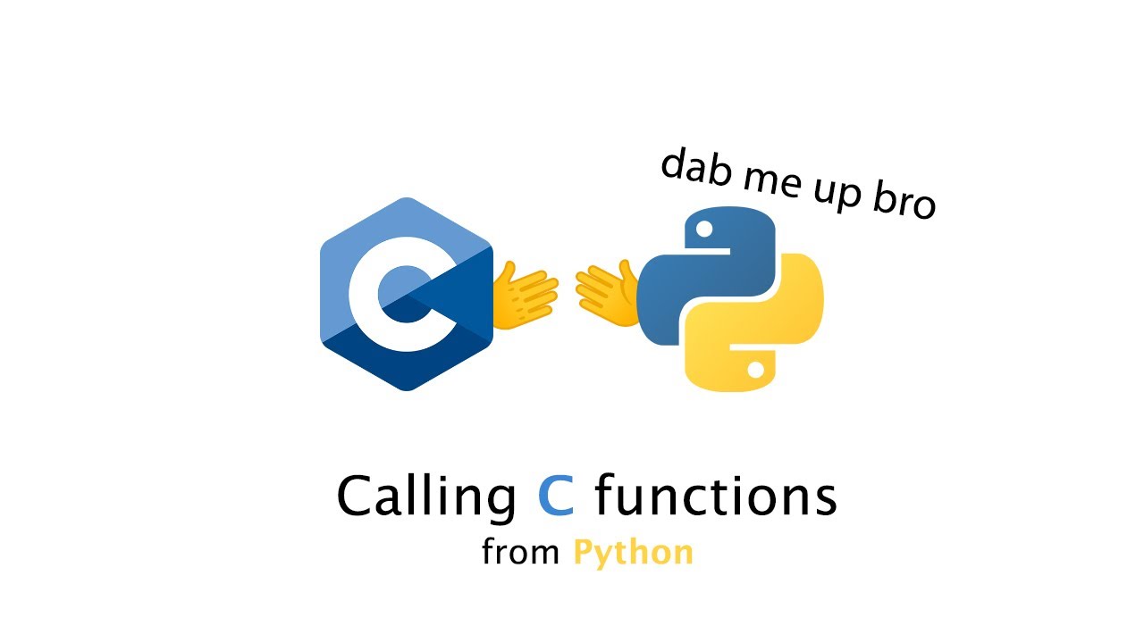 Calling C Functions from Python