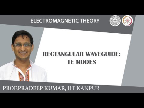 Rectangular waveguide: TE modes Video Lecture - Crash Course ...