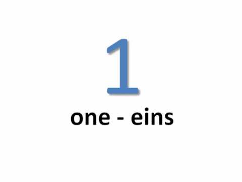 How to Count in German - Count to Twelve in German
