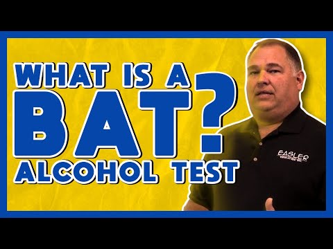 What is a BAT alcohol test?
