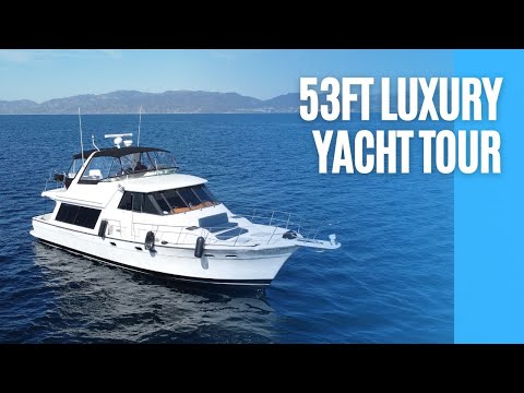53ft Luxury Yacht tour l Los Angeles Yacht Charter