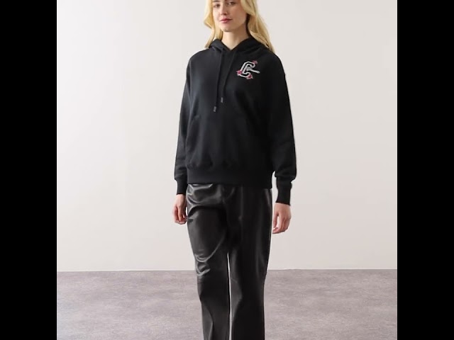 CONVERSE HOODIE GRAN Z ZWART - TRUI DAMES | Courir.com