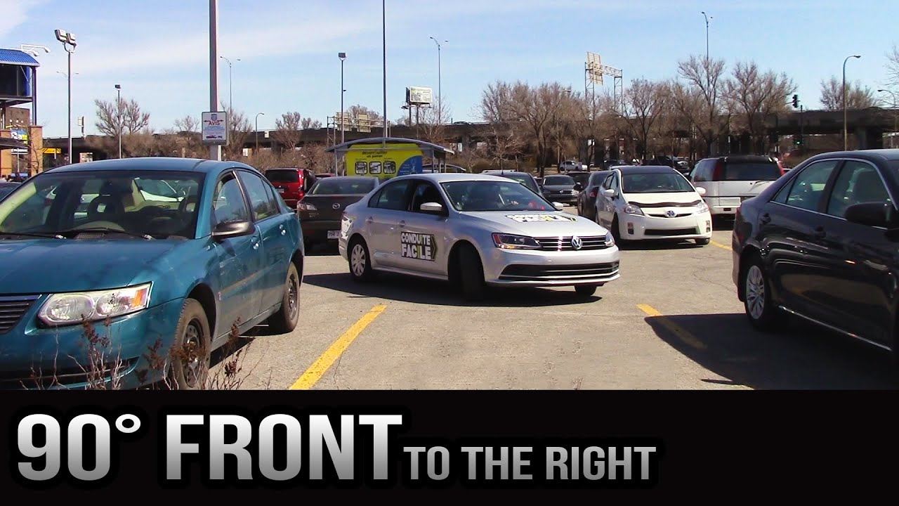 Parking 90 Degrees Front - To the Right