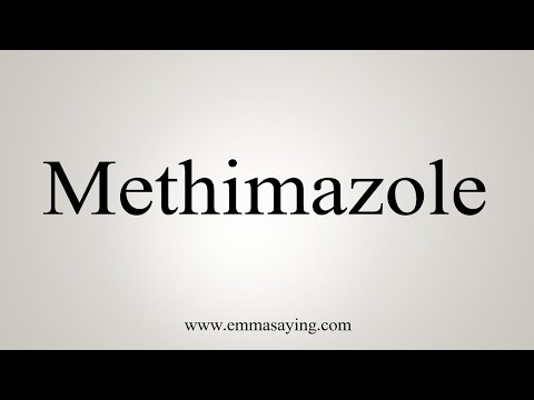 How To Say Methimazole