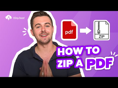 How to Zip a PDF File