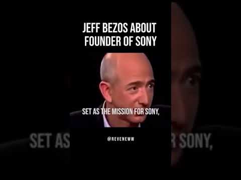 Jeff Bezos about Sony and Amazon’s vision #shorts #jeffbezos #business #amazon #sony #japan