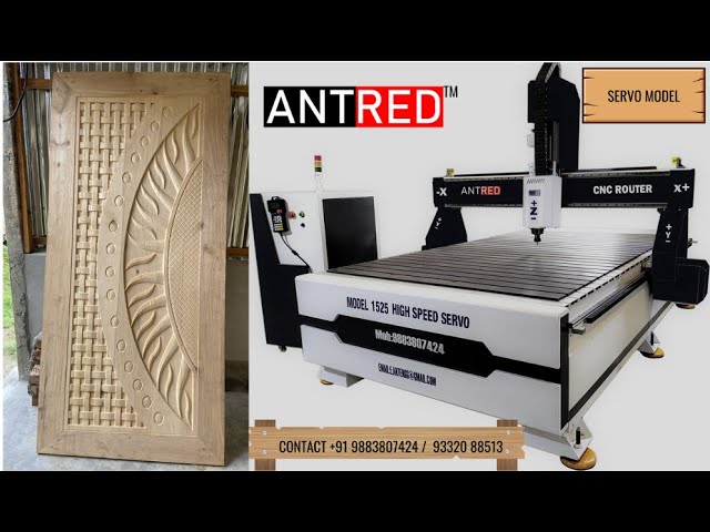 CNC Router Machine - 4.5 KW 1525 Series CNC Router Machine With Side ...