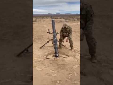 US Army Shelling the enemy