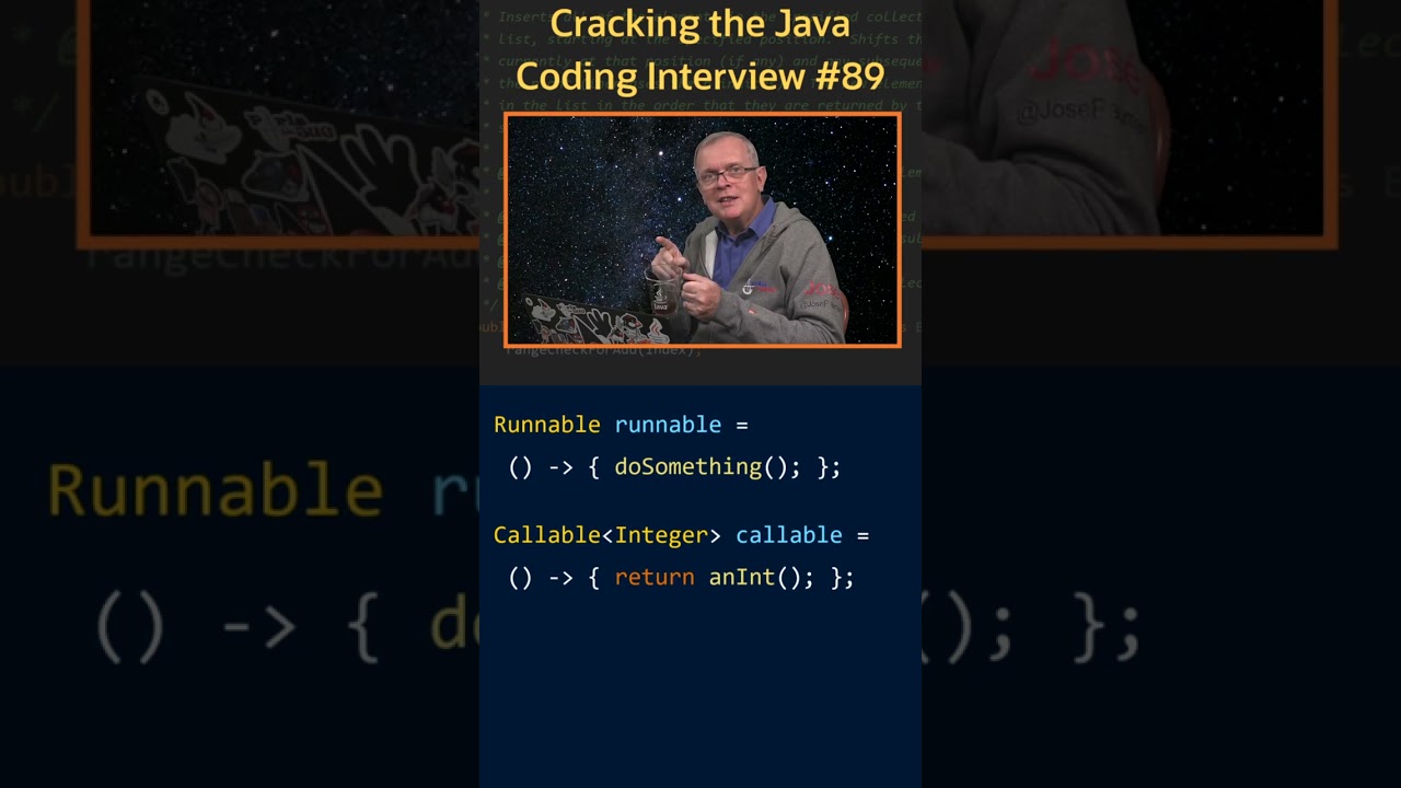 How can you model a concurrent task in Java? - Cracking the Java Coding Interview