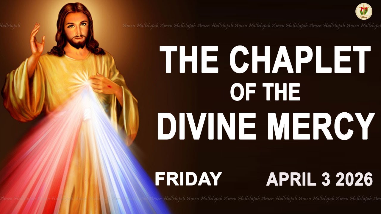 Chaplet Of The Divine Mercy I Friday April 3 2026 I Daily Divine Mercy Prayer