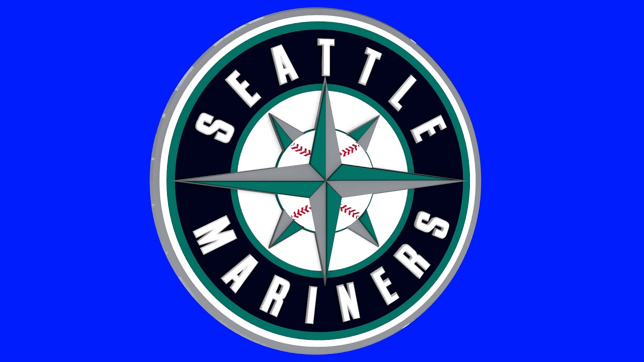 Seattle Mariners Blue Screen Logo Loop Chroma Animation