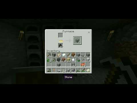 How to make a smooth stone slab #mcbasic
