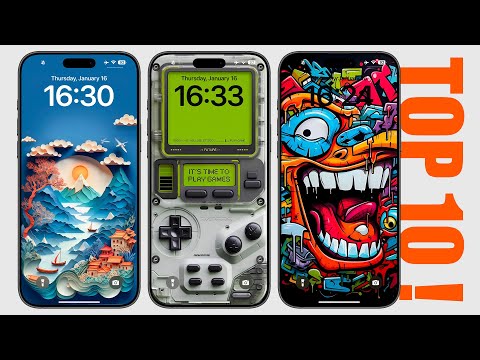 Top 10 BEST iPhone Wallpaper Apps (2025)