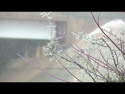 What the front edge of winter storm headed for North Texas looked like when it reached Abilene