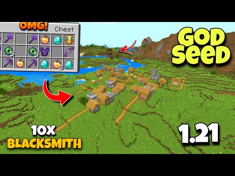 🔥(God Seed) For Minecraft 1.21 Bedrock And Pocket Edition | Seed Minecraft 1.21 | Minecraft Seeds