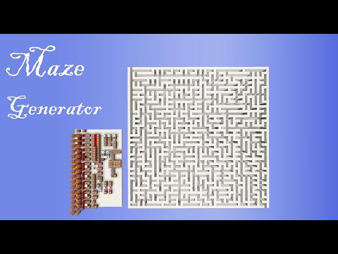 Random Maze Generator Minecraft Project