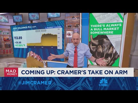 Jim Cramer lists his top 10 stocks that have jumped this week