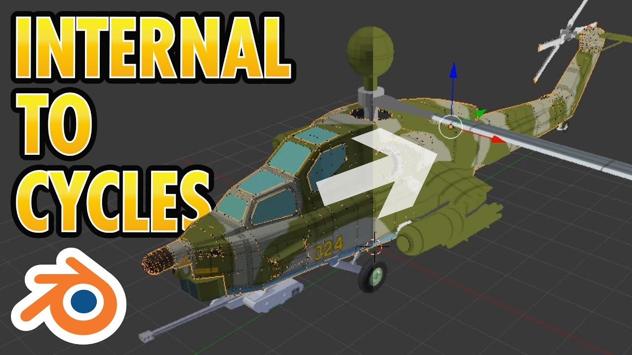 Convert Blender Internal Texture Materials to Cycles Render Fast