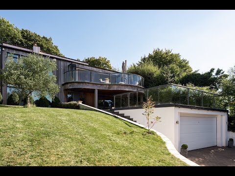 An architecturally designed, five bedroom detached property